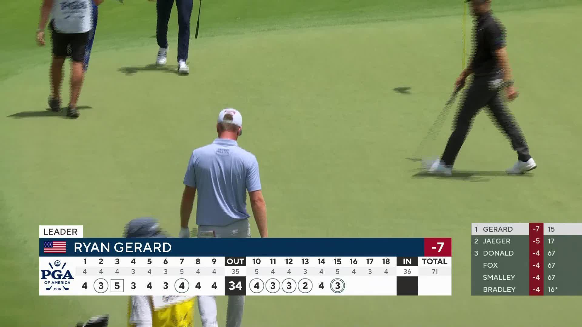 Ryan Gerard 3rd Shot on No. 15 Hole - 2025 PGA Championship Round 1 | PGA Championship