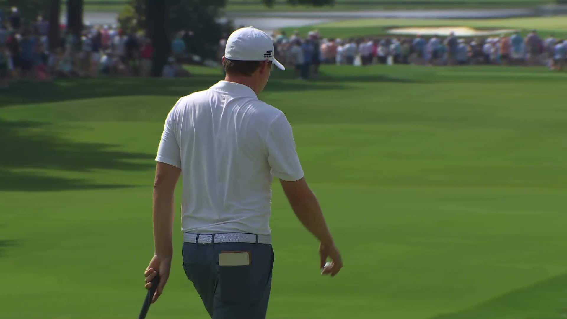 Matt Fitzpatrick 5th Shot on No. 18 Hole - 2025 PGA Championship Round 1 | PGA Championship