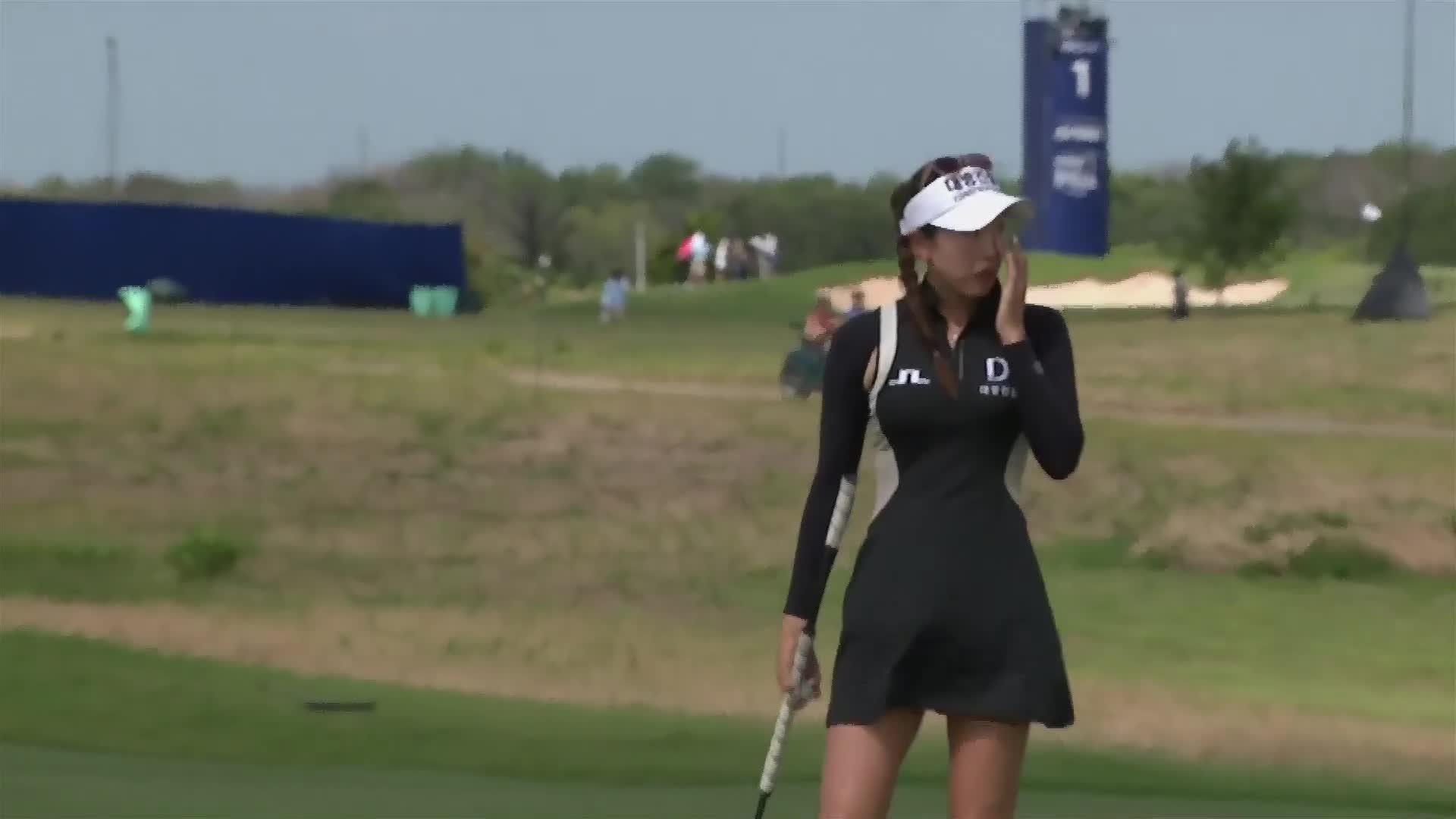 Yealimi Noh 3rd Shot on No. 7 Hole - 2025 KPMG Women's PGA Championship Round 2 | KPMG Women's ...