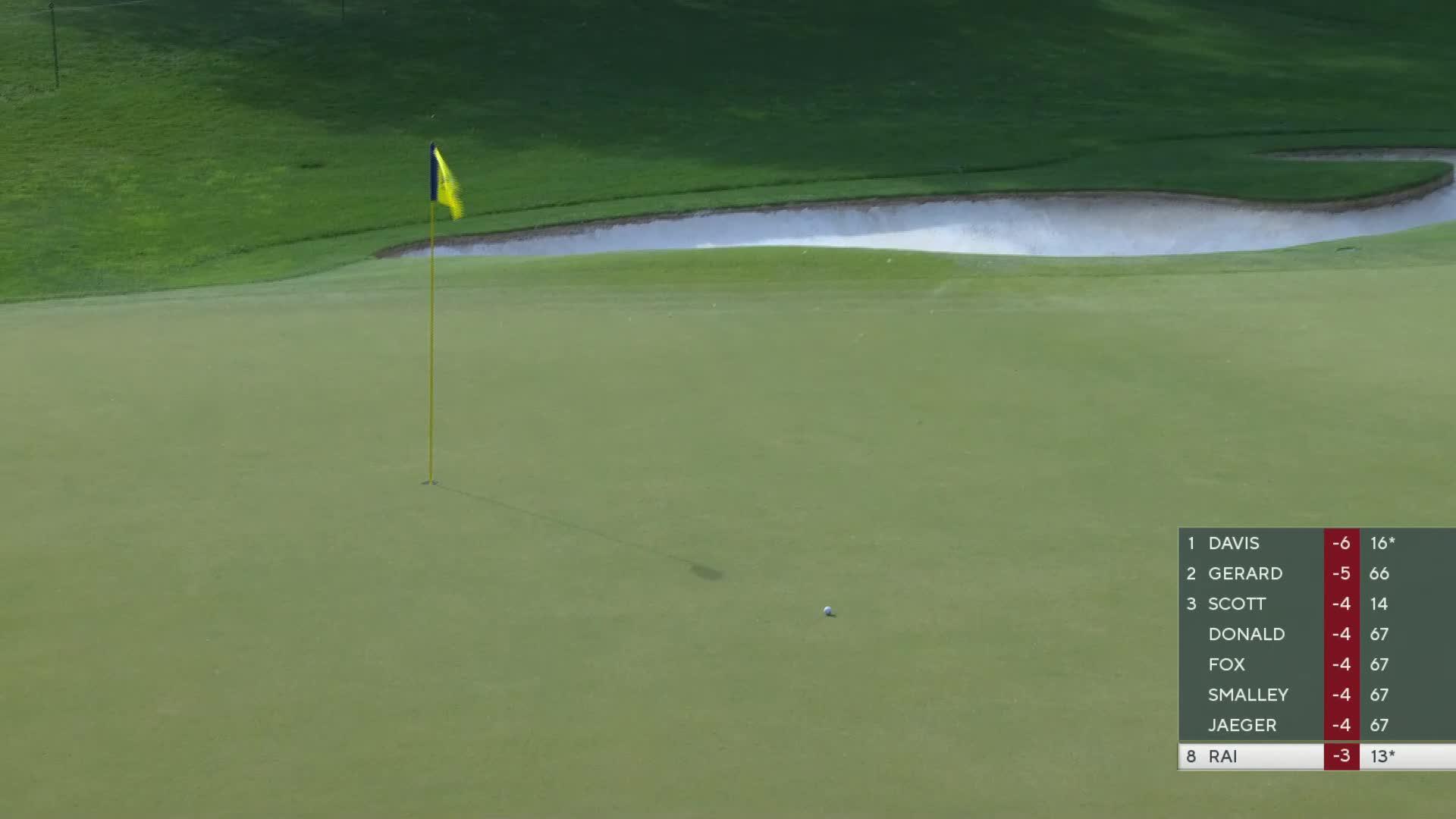 Aaron Rai 2nd Shot on No. 5 Hole - 2025 PGA Championship Round 1 | PGA Championship