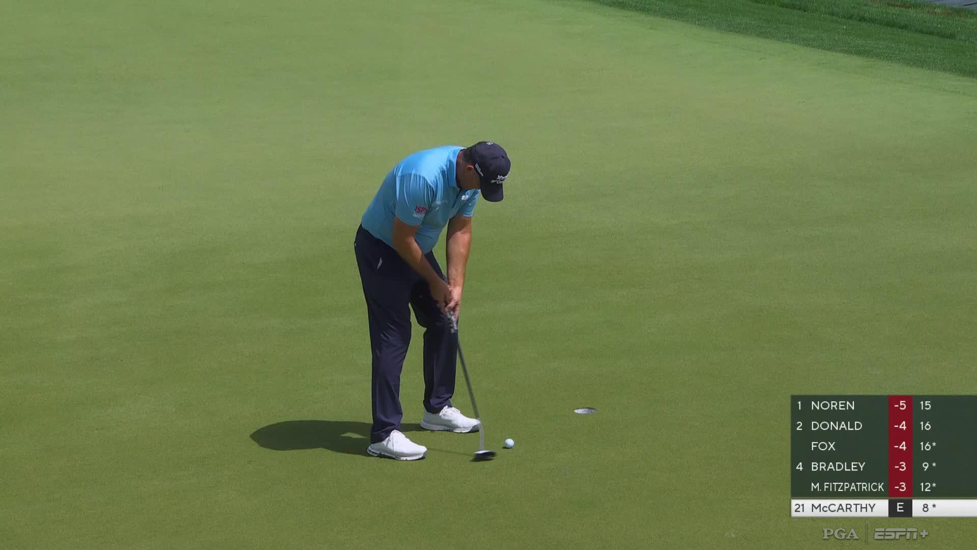 Padraig Harrington 4th Shot on No. 16 Hole - 2025 PGA Championship Round 1 | PGA Championship