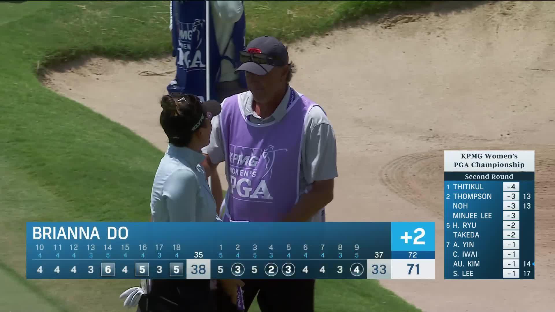 Brianna Do 4th Shot on No. 9 Hole - 2025 KPMG Women's PGA Championship ...