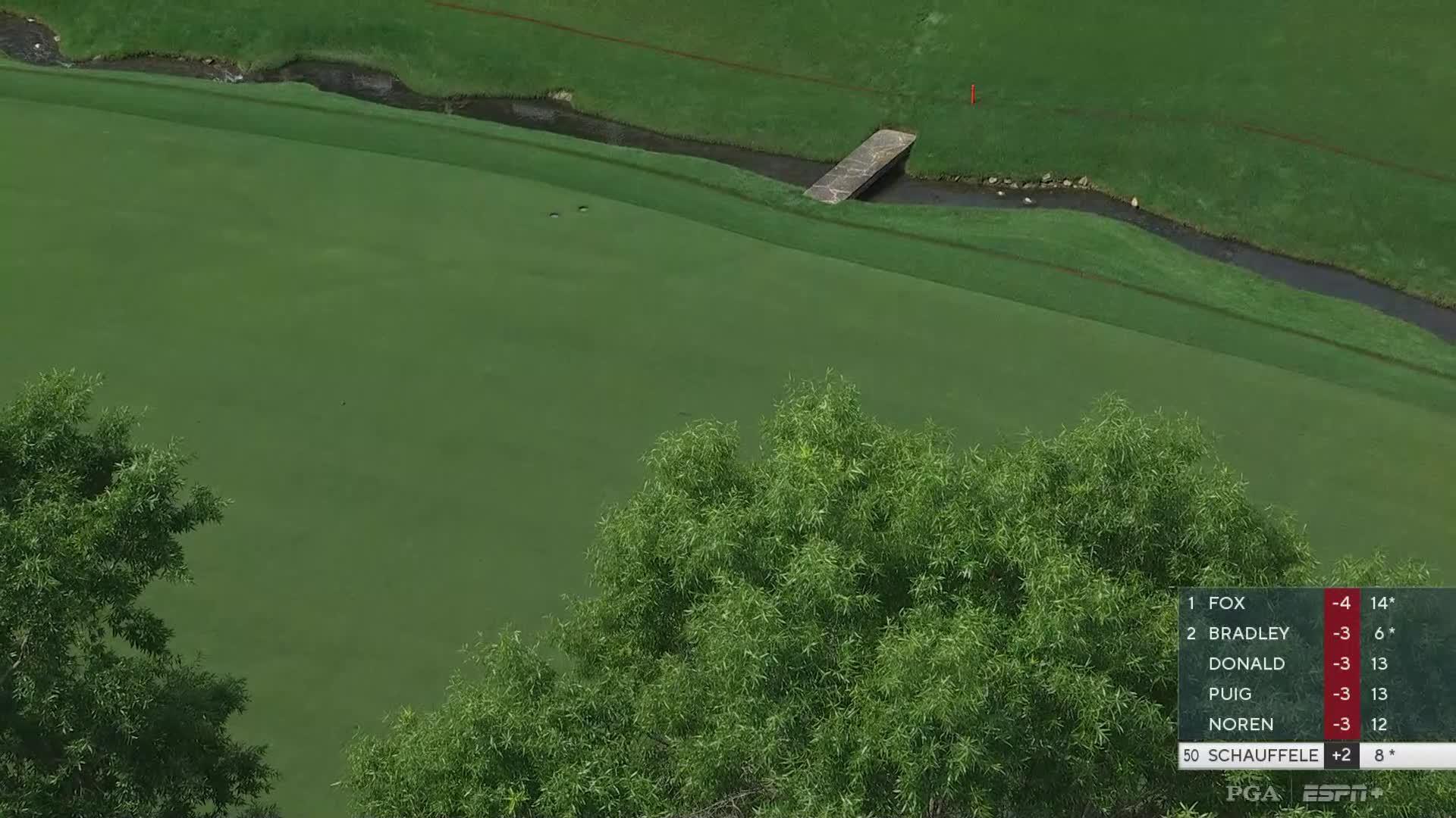 Xander Schauffele 1st Shot on No. 18 Hole - 2025 PGA Championship Round 1 | PGA Championship