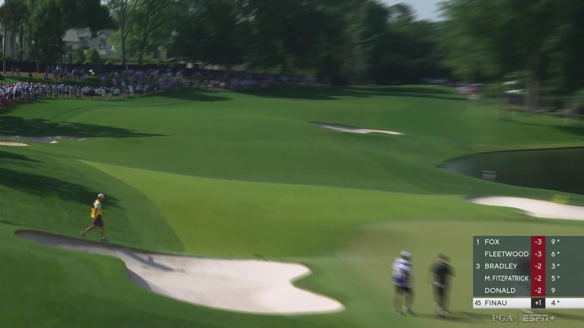 Tony Finau 1st Shot on No. 14 Hole - 2025 PGA Championship Round 1 | PGA Championship