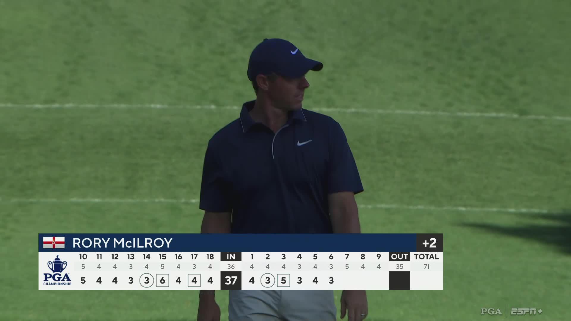 Rory McIlroy 3rd Shot on No. 6 Hole - 2025 PGA Championship Round 3 | PGA Championship