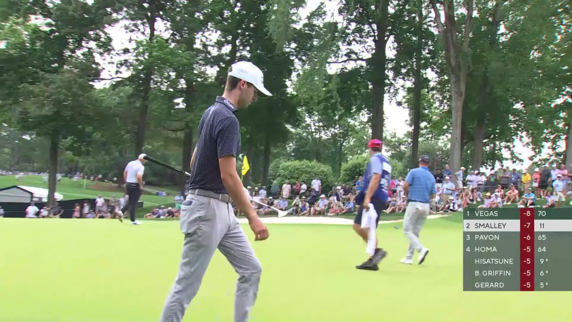Alex Smalley 3rd Shot on No. 12 Hole - 2025 PGA Championship Round 2 | PGA Championship