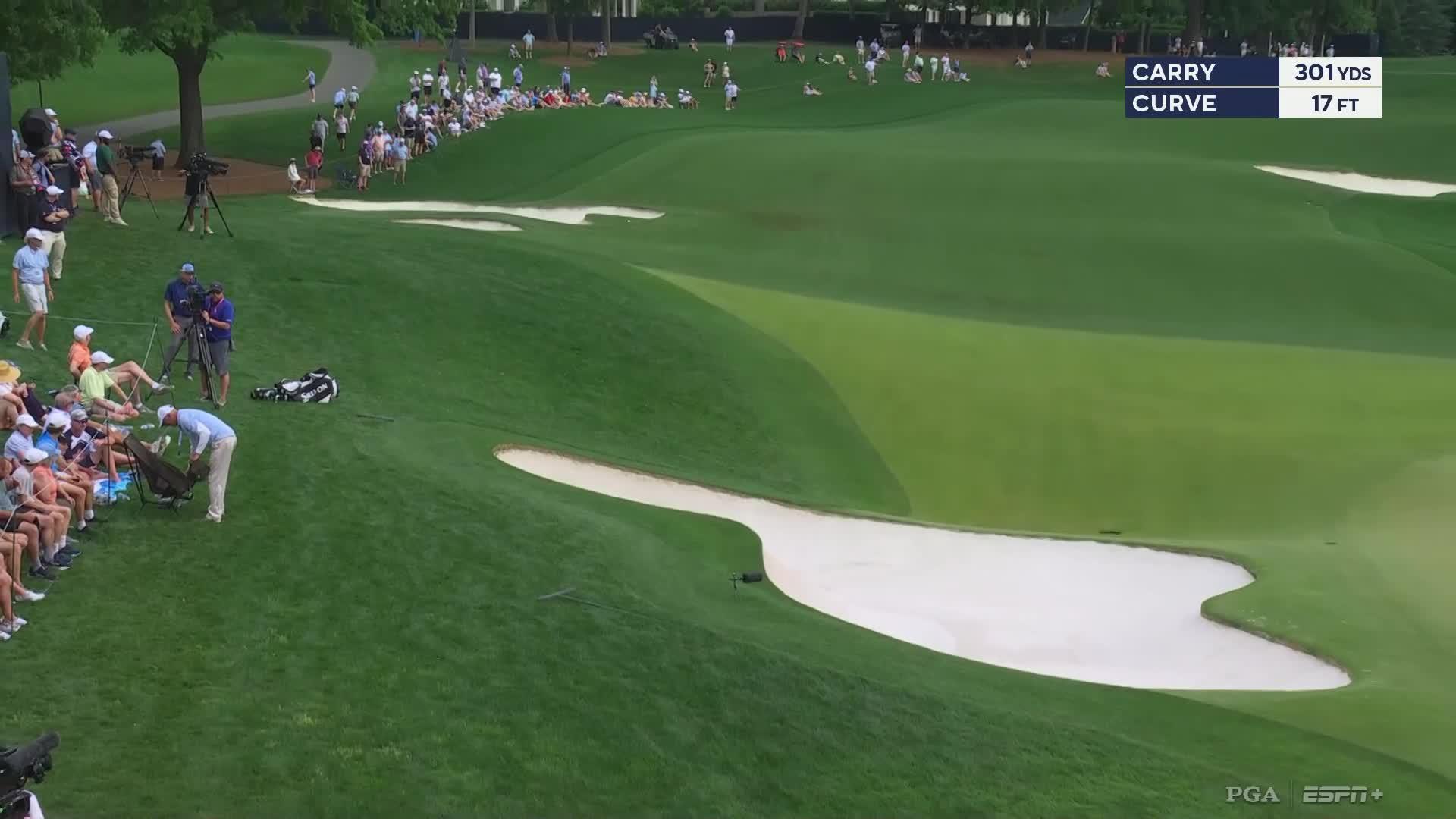 Rickie Fowler 1st Shot on No. 14 Hole - 2025 PGA Championship Round 2 | PGA Championship
