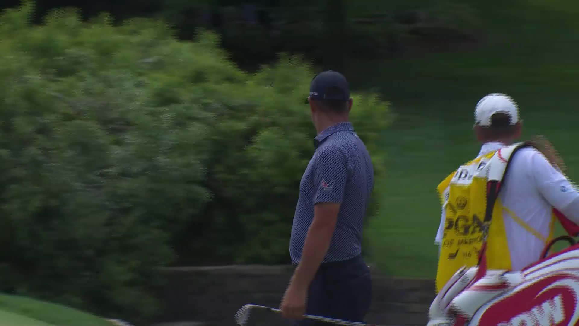 Gary Woodland 5th Shot on No. 7 Hole - 2025 PGA Championship Round 1 | PGA Championship