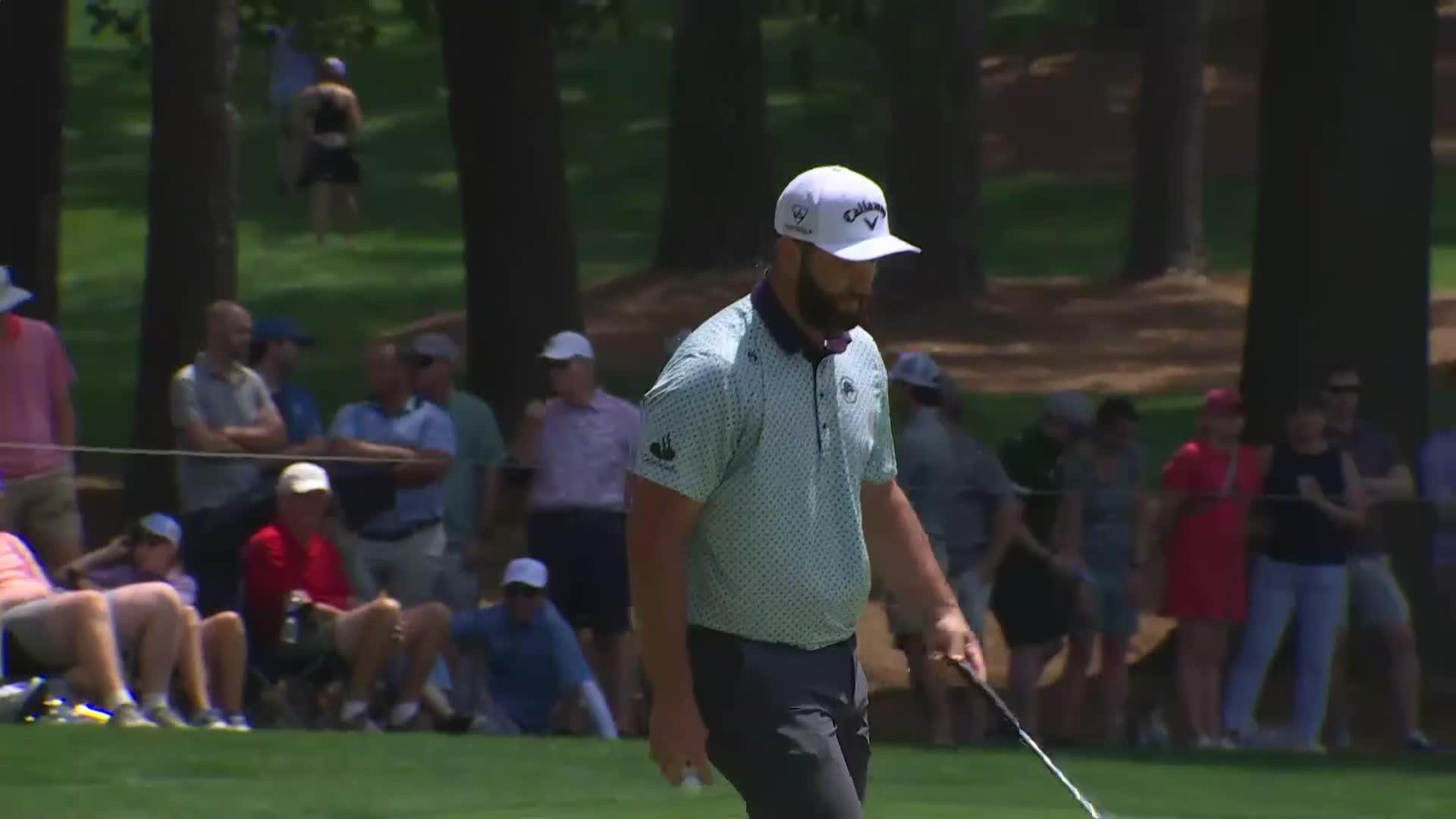 Jon Rahm 4th Shot on No. 6 Hole - 2025 PGA Championship Round 1 | PGA Championship