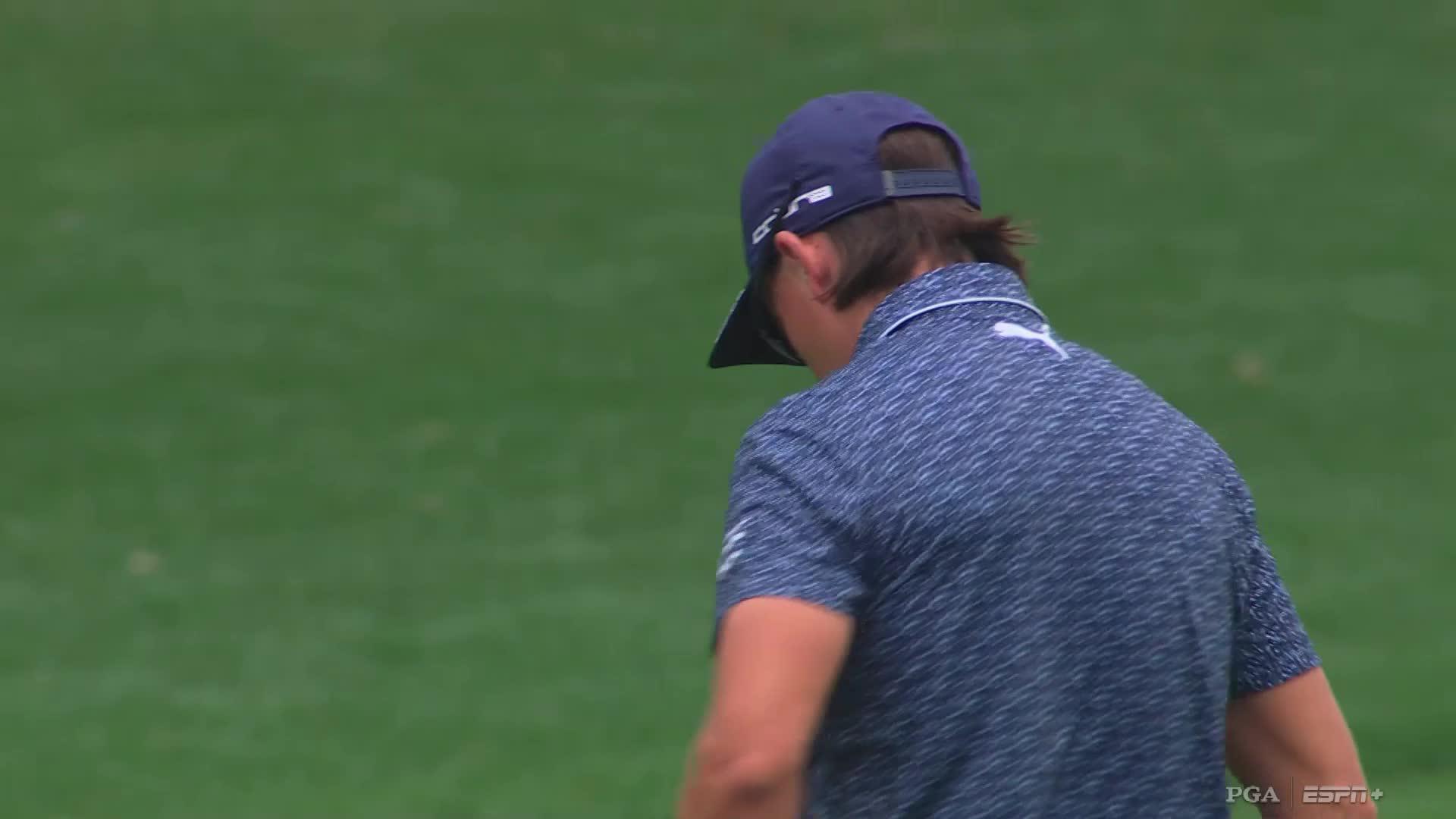 Rickie Fowler 2nd Shot on No. 1 Hole - 2025 PGA Championship Round 2 | PGA Championship