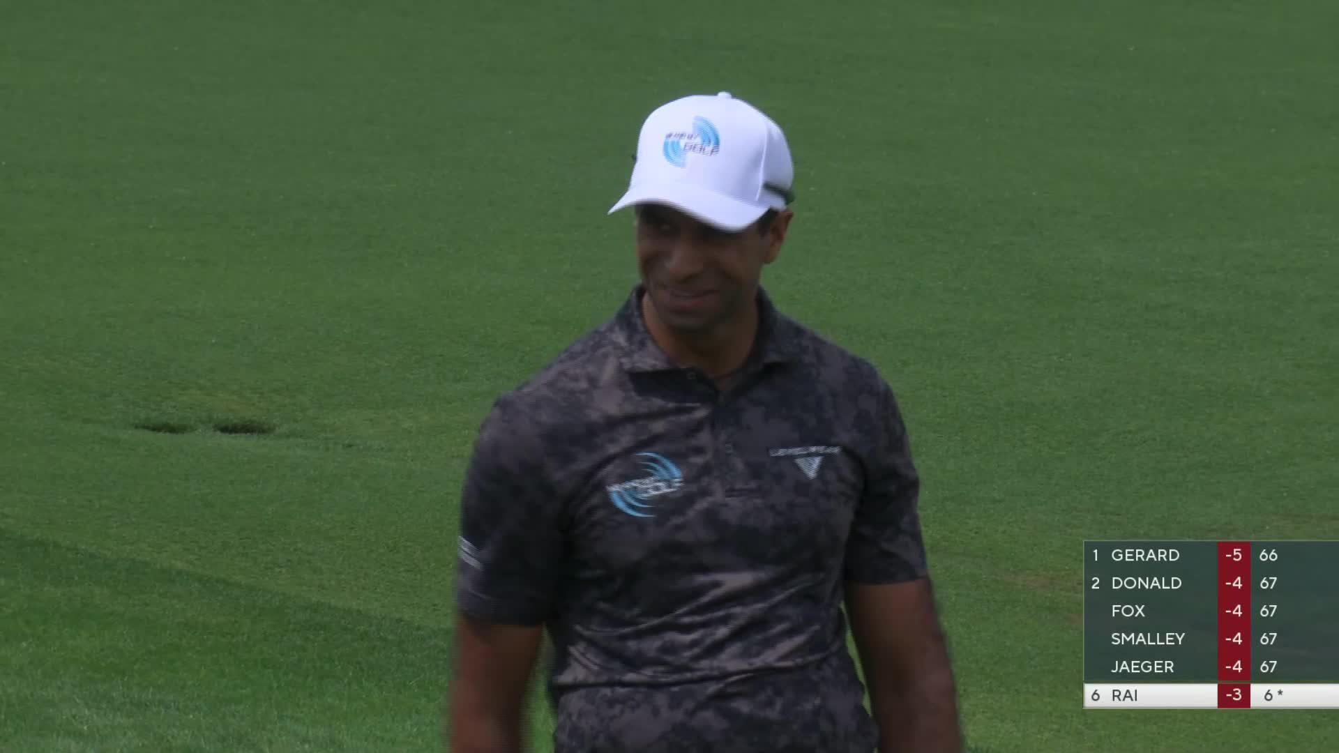 Aaron Rai 3rd Shot on No. 16 Hole - 2025 PGA Championship Round 1 | PGA ...