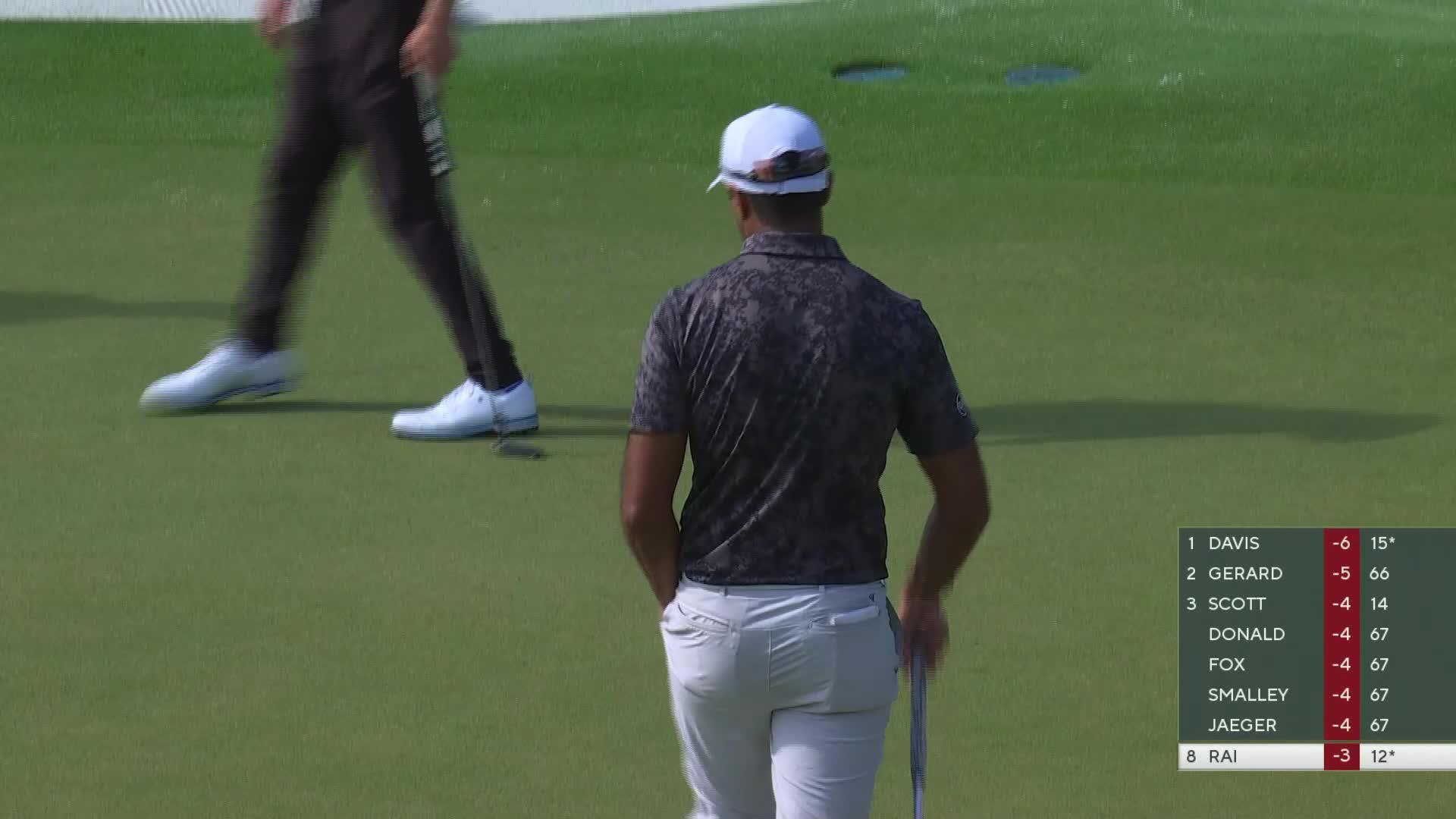 Aaron Rai 2nd Shot on No. 4 Hole - 2025 PGA Championship Round 1 | PGA Championship