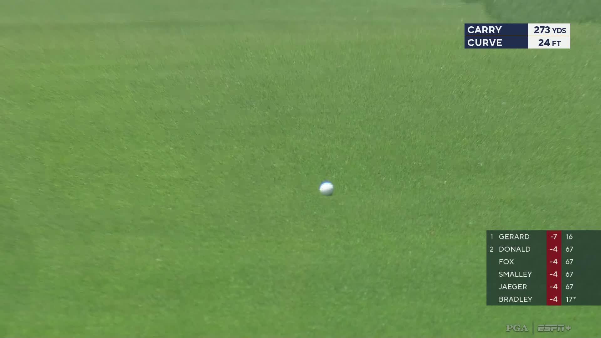 Bob Sowards 1st Shot on No. 16 Hole - 2025 PGA Championship Round 1 | PGA Championship