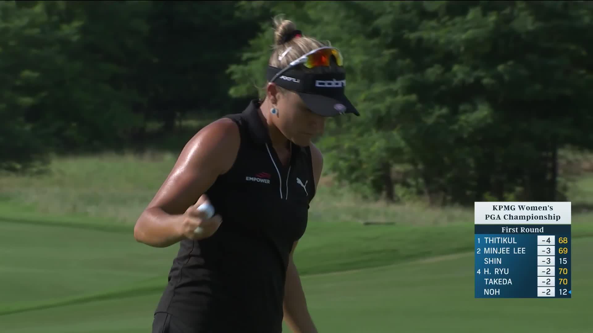 Lexi Thompson 4th Shot on No. 3 Hole - 2025 KPMG Women's PGA Championship Round 1 | KPMG Women's ...