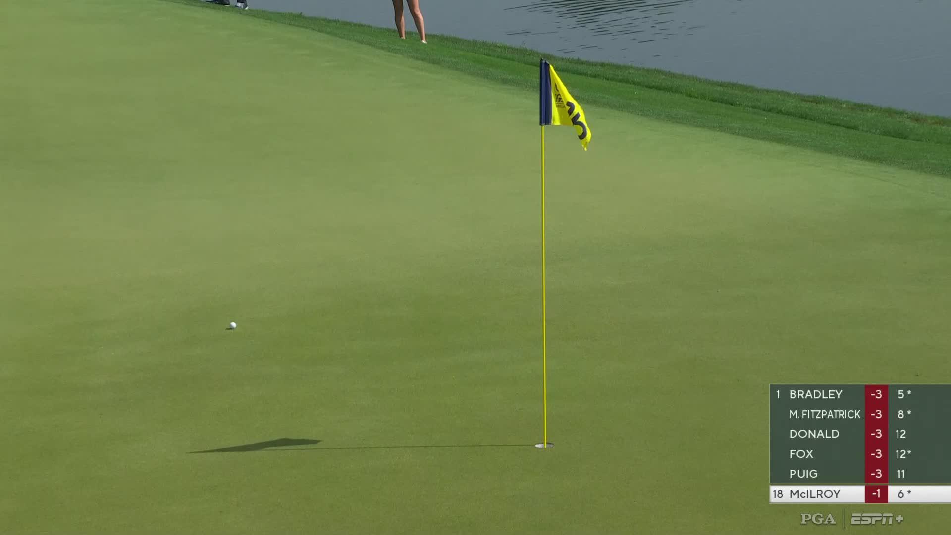 Rory McIlroy 4th Shot on No. 16 Hole - 2025 PGA Championship Round 1 | PGA Championship