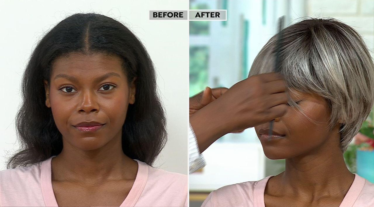 Kim Kimble Anastasia Lace Front Asymmetrical Wig | HSN