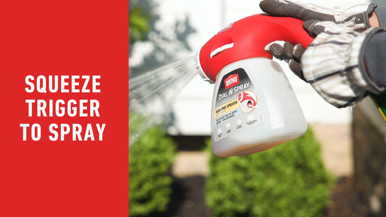 Ortho Dial 'N Spray Hose End Sprayer 0841010 - The Home Depot