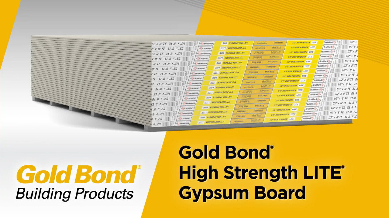 Gold Bond XP Hi Impact Gypsum Board The Competition 52 OFF