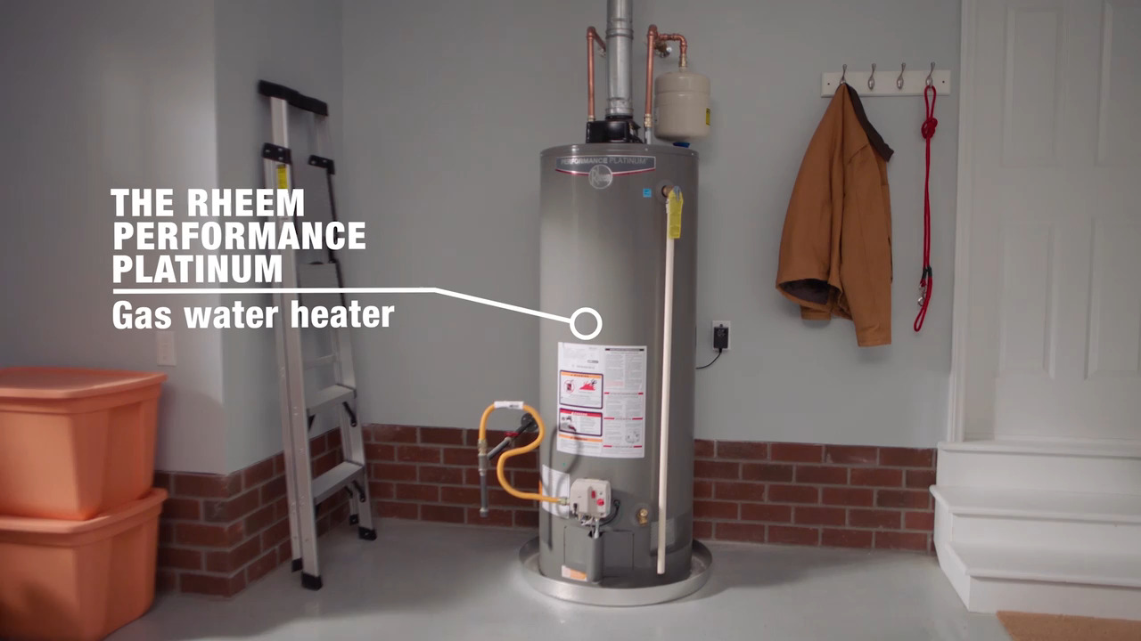 Rheem Performance Platinum 50 Gal Tall 40 000 BTU Powered Damper Rheem Performance Platinum 50 Gal Tall 40 000 BTU Powered Damper