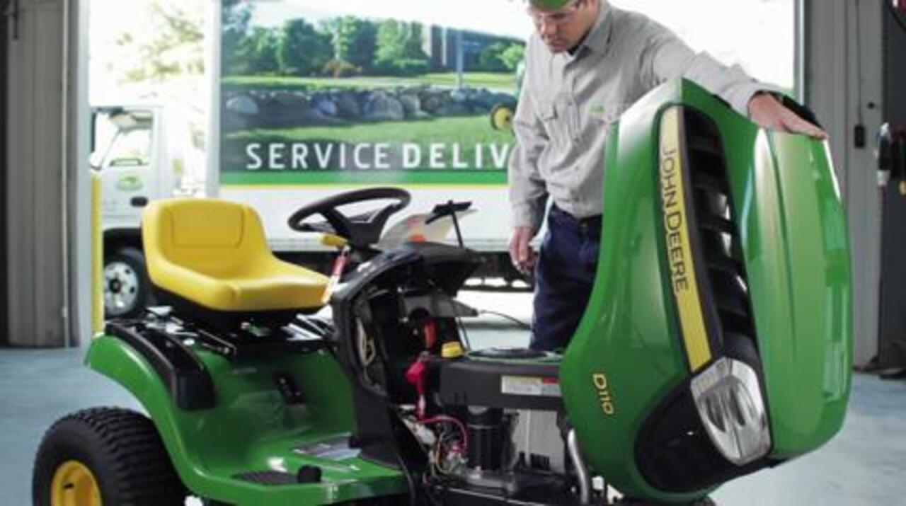 Lowered Lawn Mower