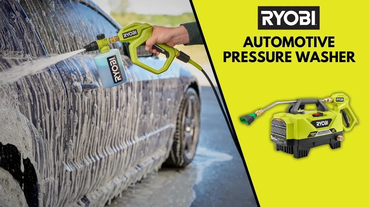 Ryobi 1.8 GPM Pressure Washer Review: Hands-On Test for Car Detailing ...