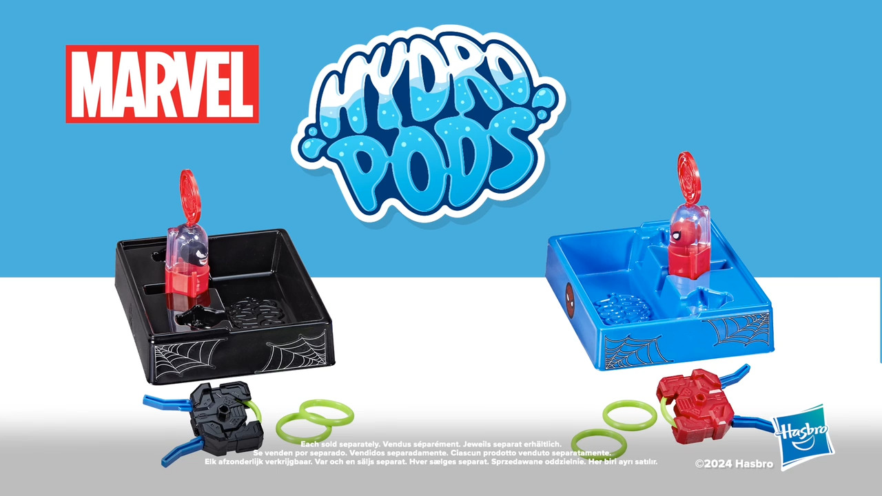 Hydropods Marvel Battle In a Box - Hasbro Play