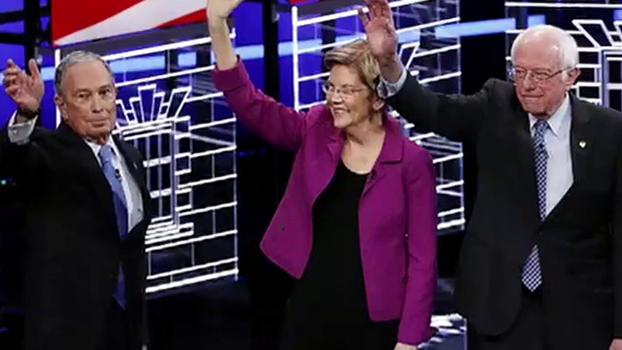 Bernie Sanders slams Bloomberg, says Trump would 'chew him up and spit ...