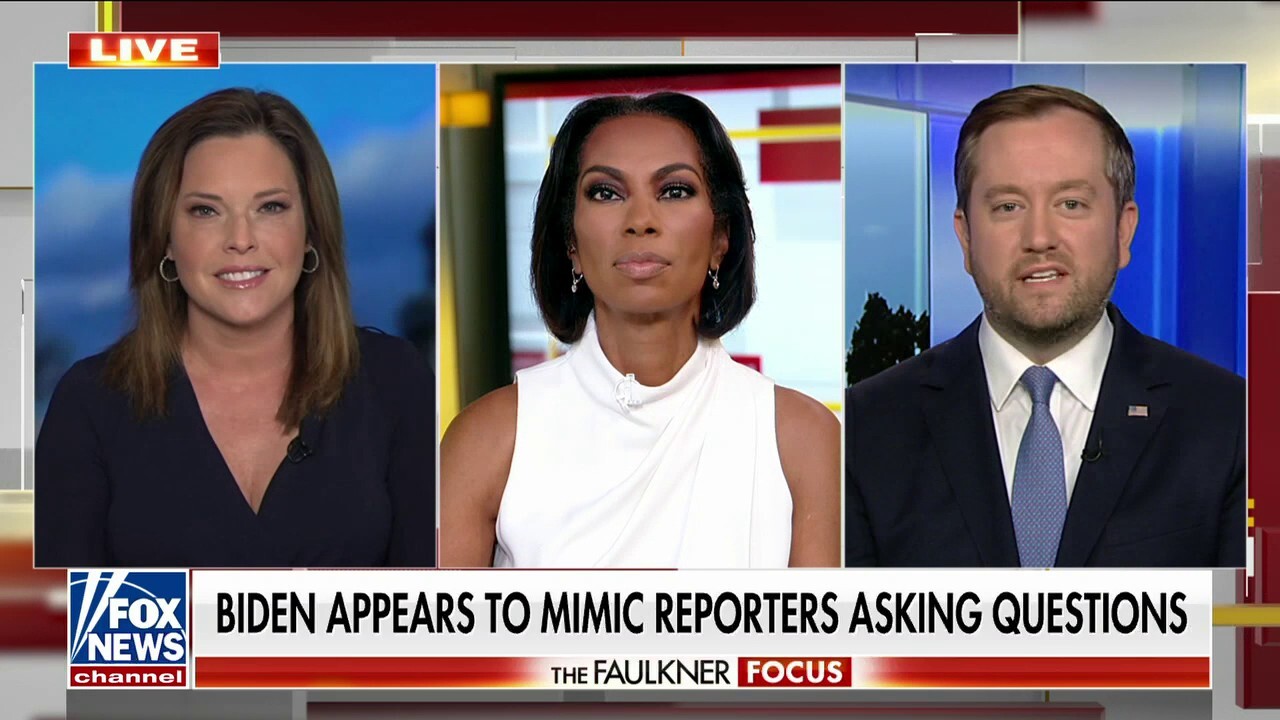 Biden mocks reporters while refusing to answer questions | Fox News Video