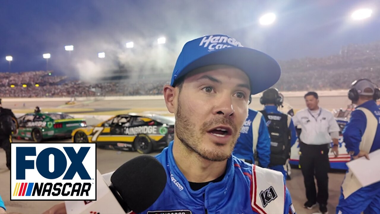 Kyle Larson talks about the wreck that ended his chances to win at Iowa ...