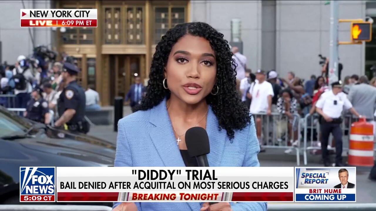 Diddy headed back to federal prison after judge denies rapper’s request for bail | Fox News Video