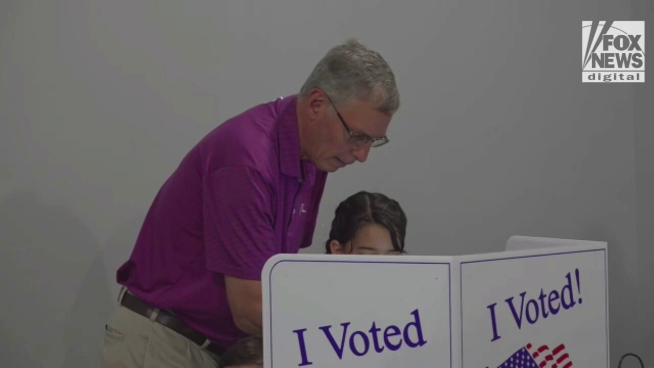 Representative Tom Rice voting in South Carolina's Tuesday primary ...