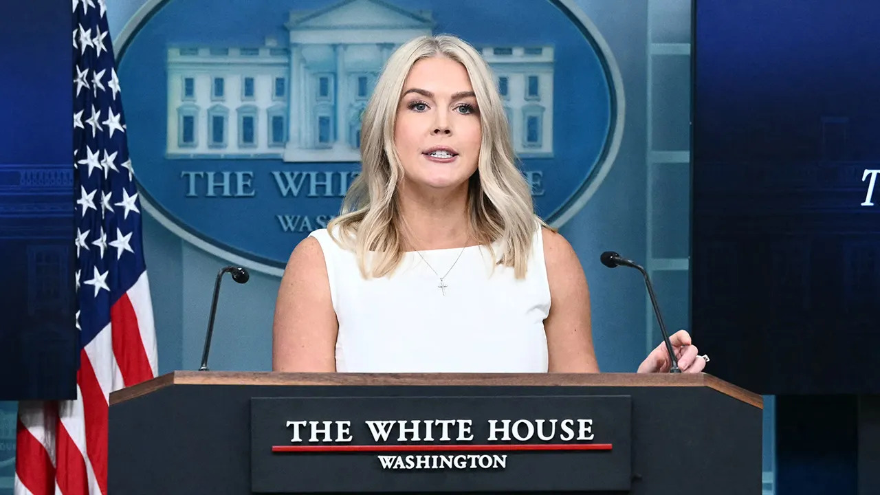 WATCH LIVE: White House Press Secretary Karoline Leavitt holds a ...