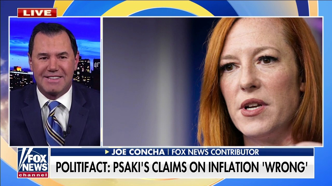 Politifact Argues Jen Psakis Inflation Claims Are Incorrect Fox News