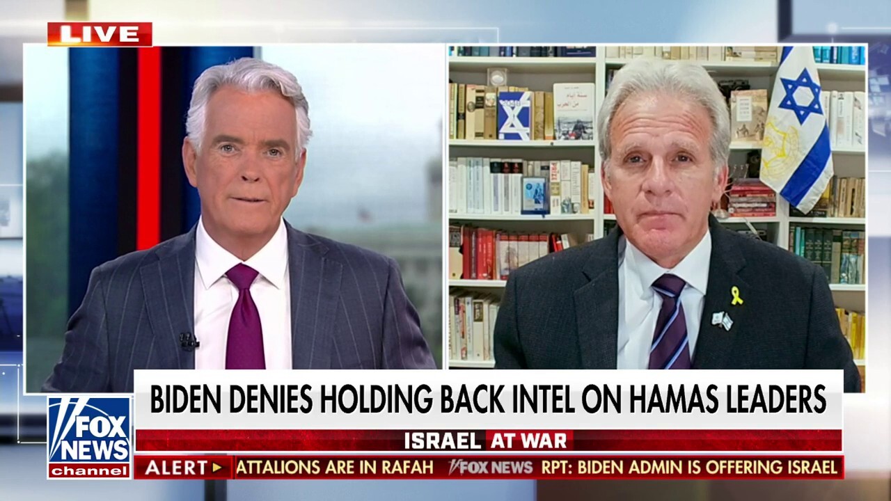 Former Israeli ambassador on concerns with Biden halting ammunition ...