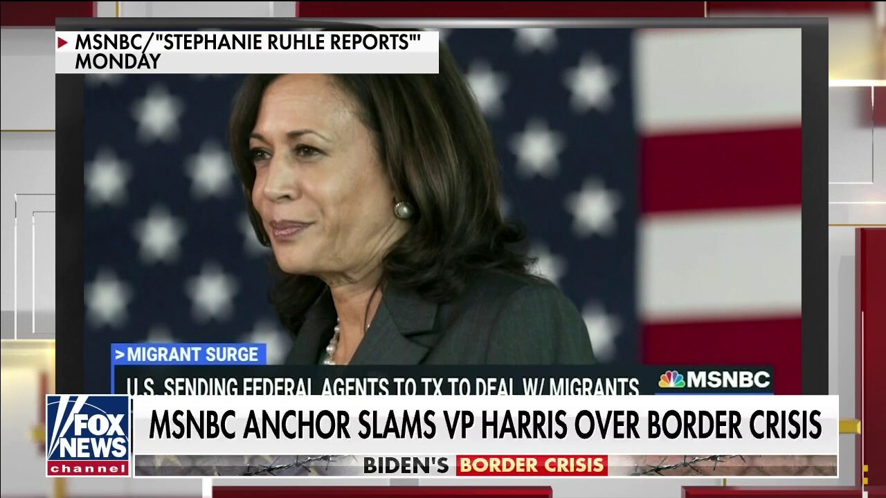Kamala Harris slammed by MSNBC anchor as border crisis worsens | Fox ... Kamala Harris slammed by MSNBC anchor as border crisis worsens | Fox ...