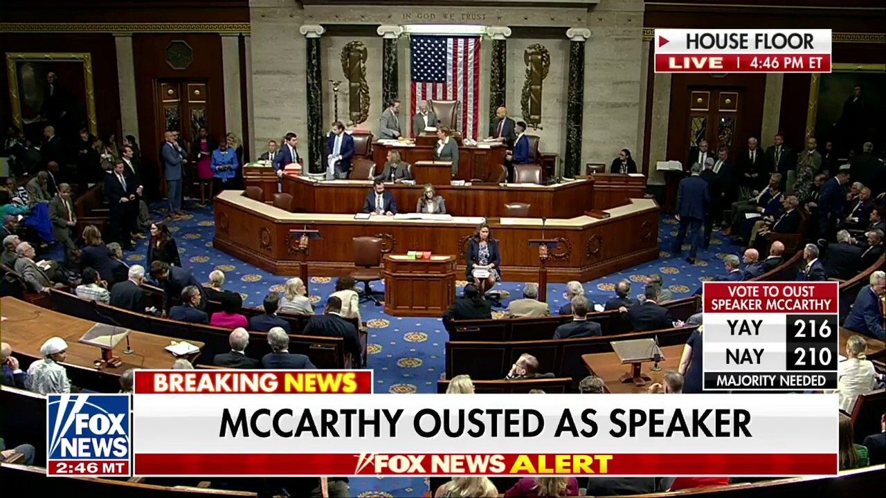 McCarthy loses position as House Speaker | Fox News Video