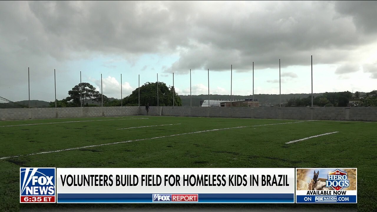Fox News Jon Scott Highlights Volunteers Who Help Build Soccer Field