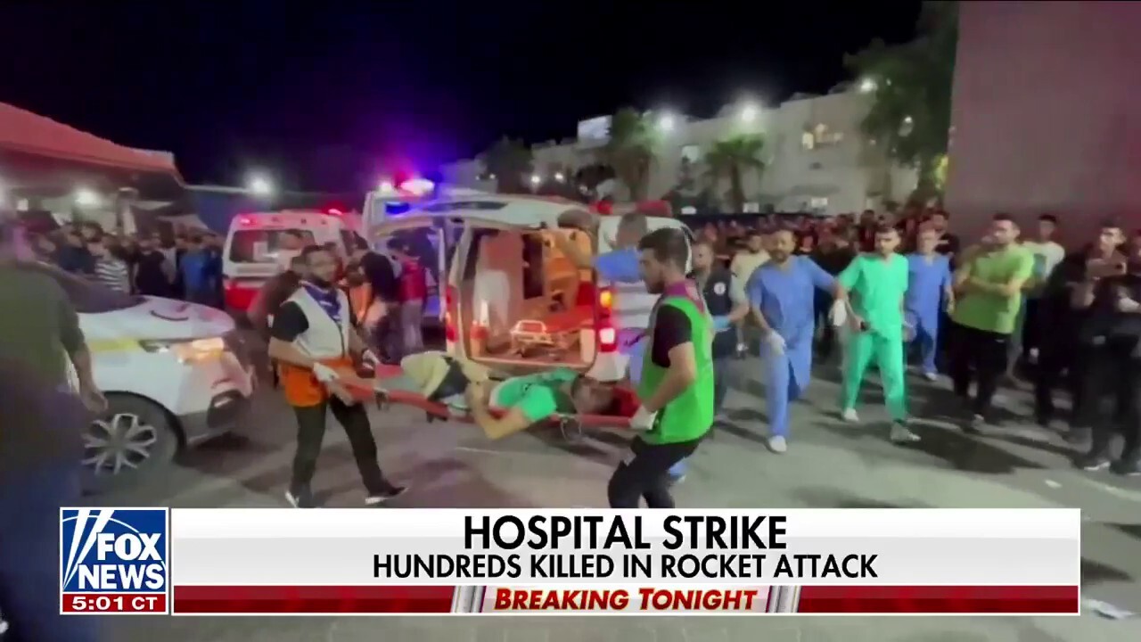HIGH STAKES FINGER-POINTING: Israel, Hamas blame each other over hospital rocket attack | Fox ...