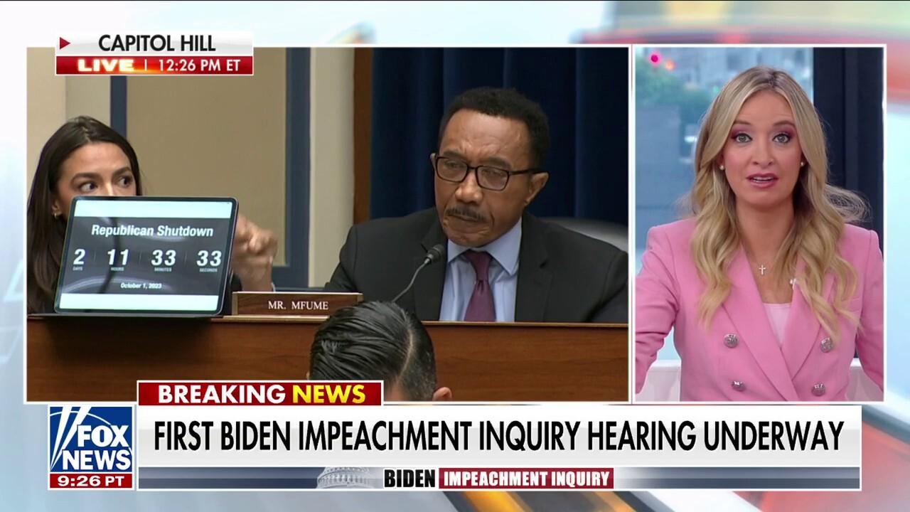 Kayleigh McEnany: There are ‘mountains of evidence’ in Biden impeachment inquiry | Fox News Video