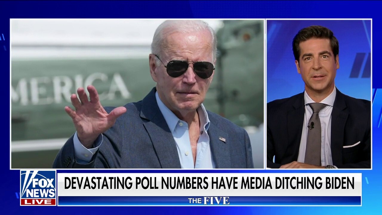'The Five' reacts to Biden's dwindling popularity | Fox News Video
