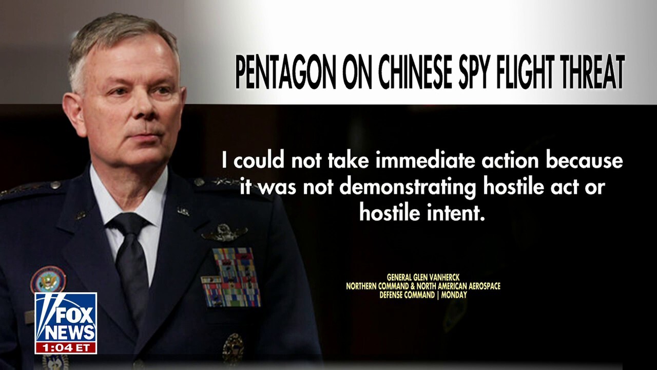 Pentagon acknowledges 'domain awareness gap' on detecting Chinese surveillance flights | Fox ...