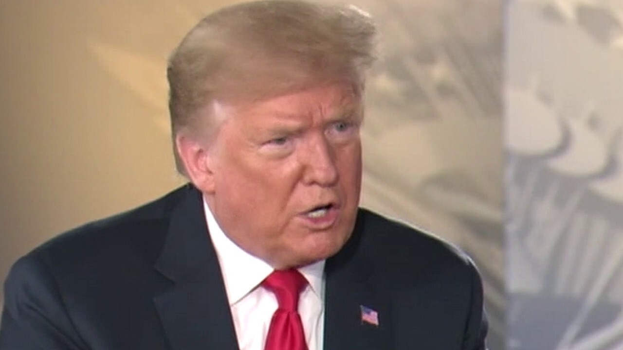 Trump Slams Biden During Fox News Town Hall Fox News Video