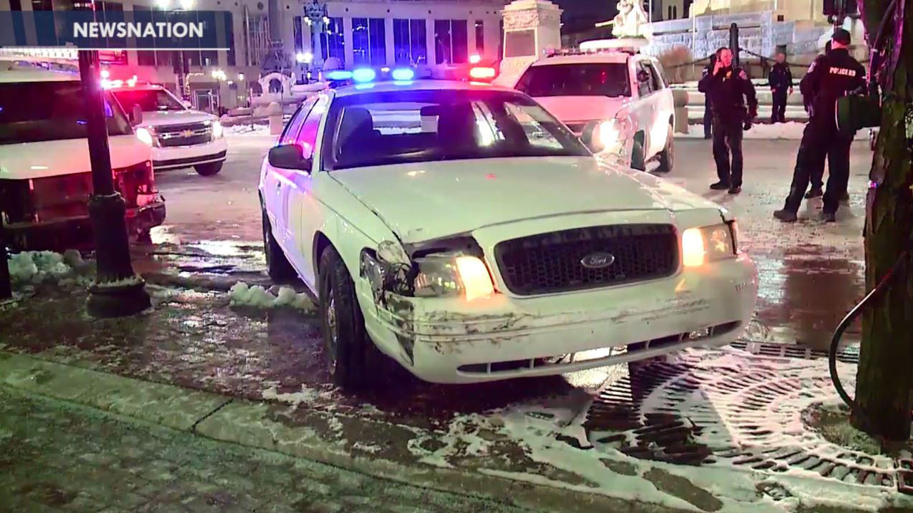 Indianapolis Driver Arrested After Ramming Into Police Cars During
