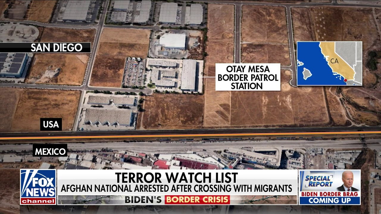 Afghan National Arrested In Border Patrol s San Diego Sector After Afghan National Arrested In Border Patrol s San Diego Sector After