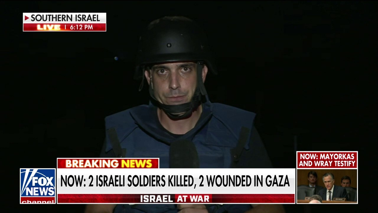 Trey Yingst: 2 Israeli soldiers killed, 2 injured in Gaza | Fox News Video