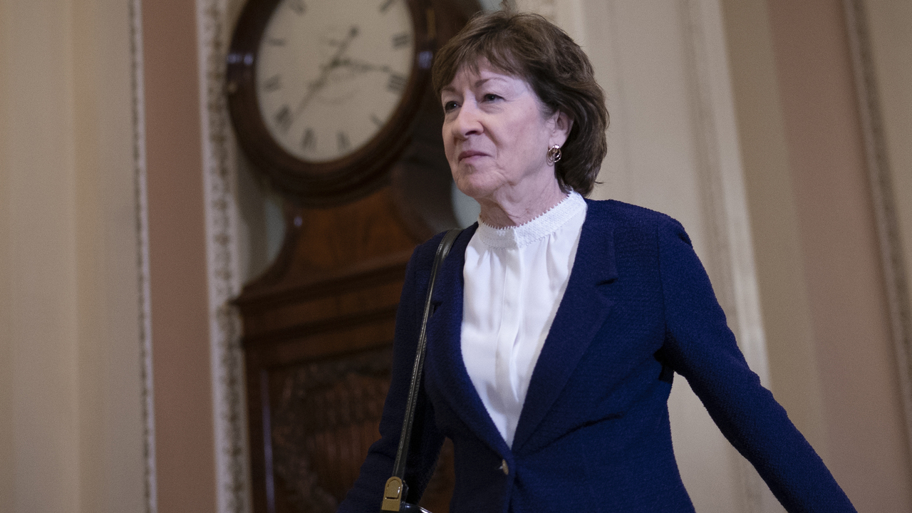 Republican Susan Collins, key swing-vote senator, announces she will ...