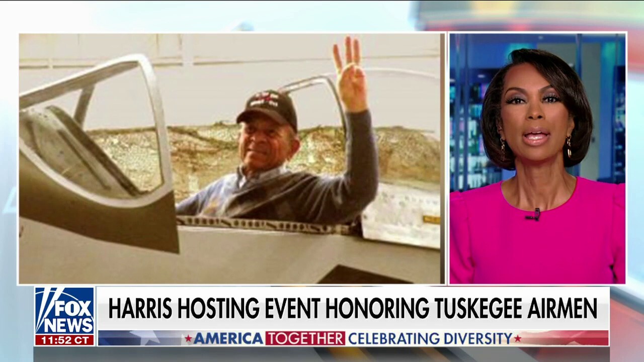 Harris Faulkner hosting an event honoring Tuskegee Airmen | Fox News Video