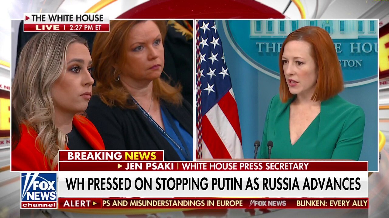White House pressed on stopping Putin as Russia advances | Fox News Video