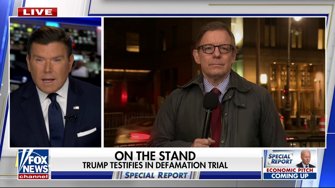 Trump takes the stand in defamation case | Fox News Video