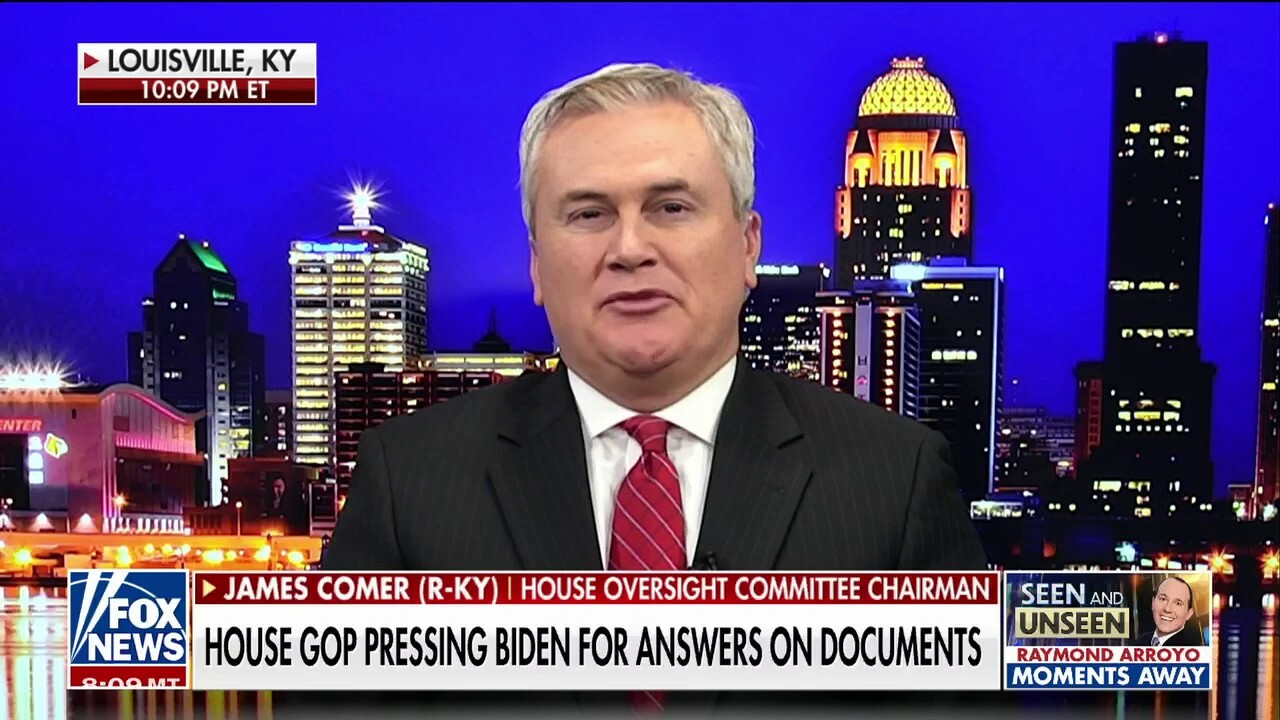 This administration fights us every step of the way: Rep. James Comer ...